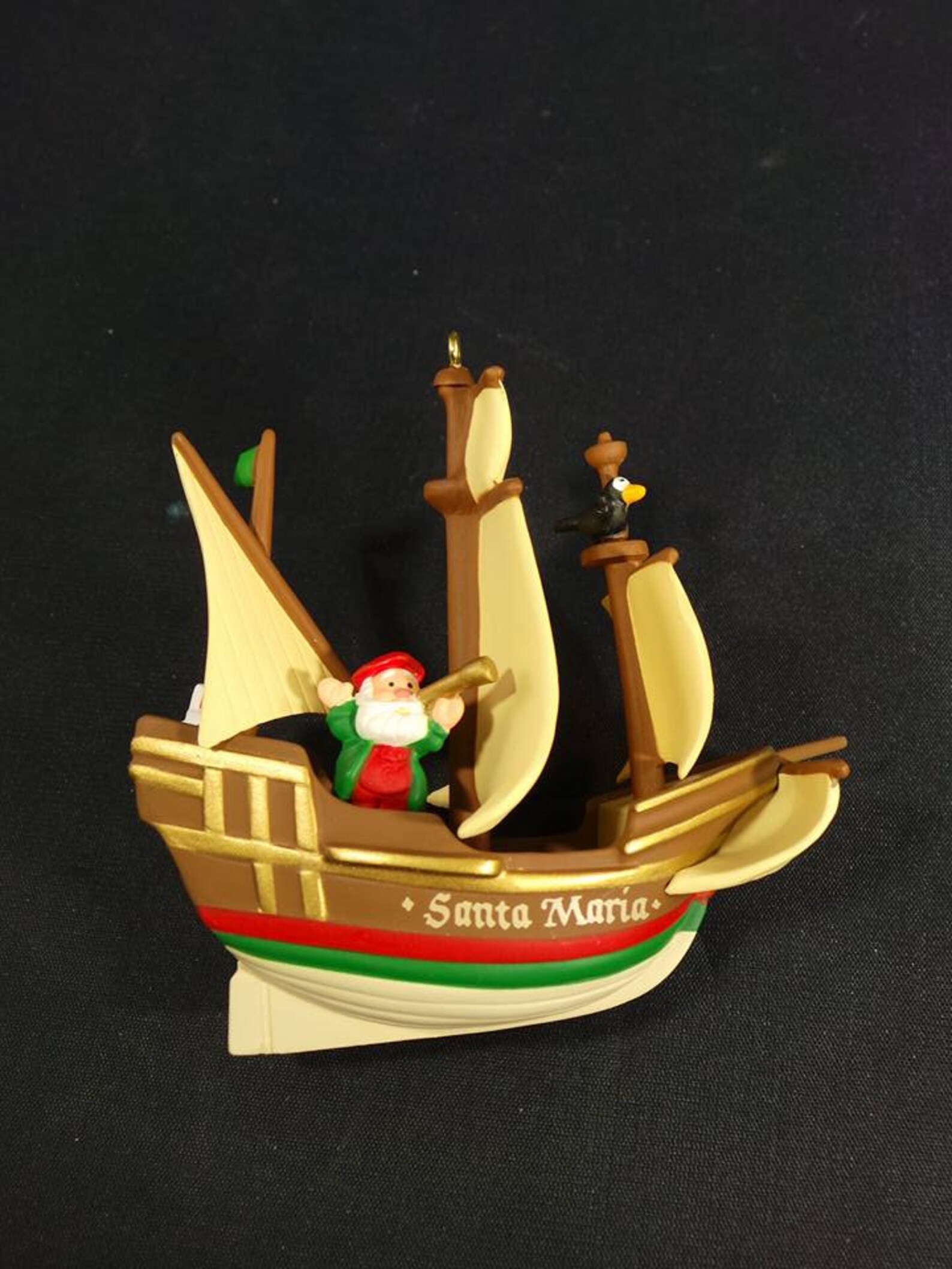 1992 Hallmark Keepsake Santa Maria Ship Ornament - Etsy