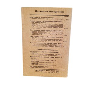 1953 Thomas Paine Common Sense and Other Political Writings Book ...