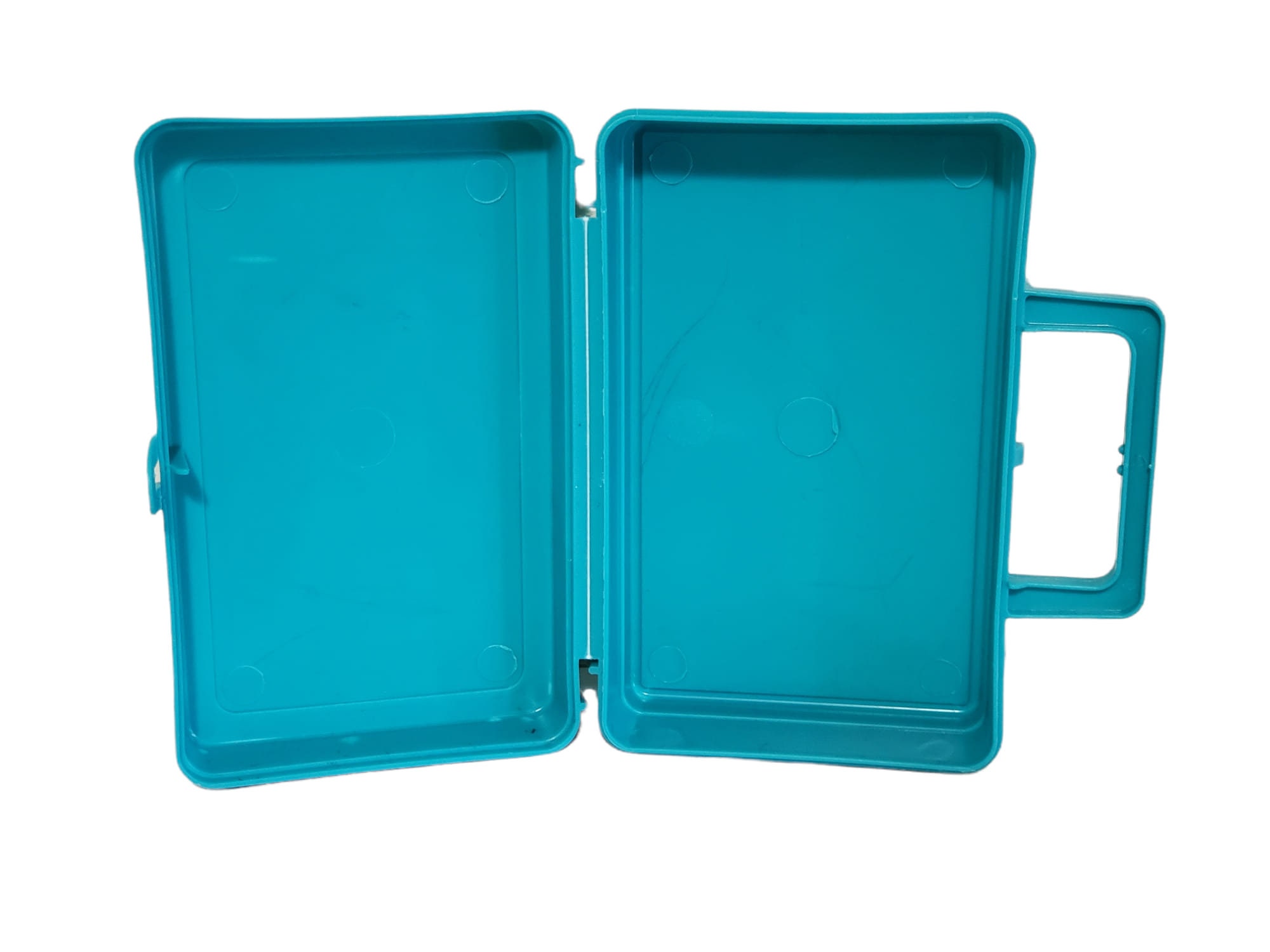 Vintage Arctic Circle Blue Plastic Lunch Box - Etsy