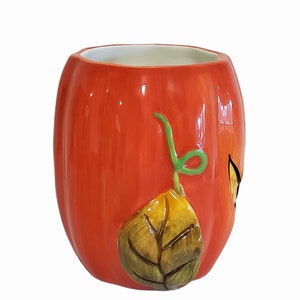 Certified International Susan Winget Halloween Pumpkin Ceramic Mug - Etsy