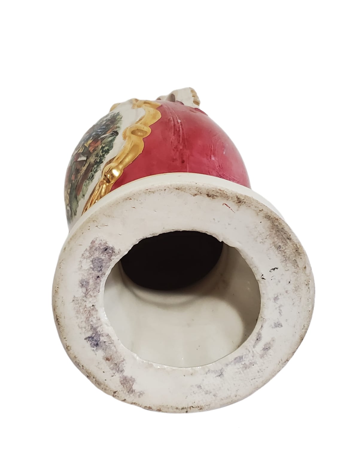 Vintage Porcelain Unmarked Victorian Lamp Base - Etsy
