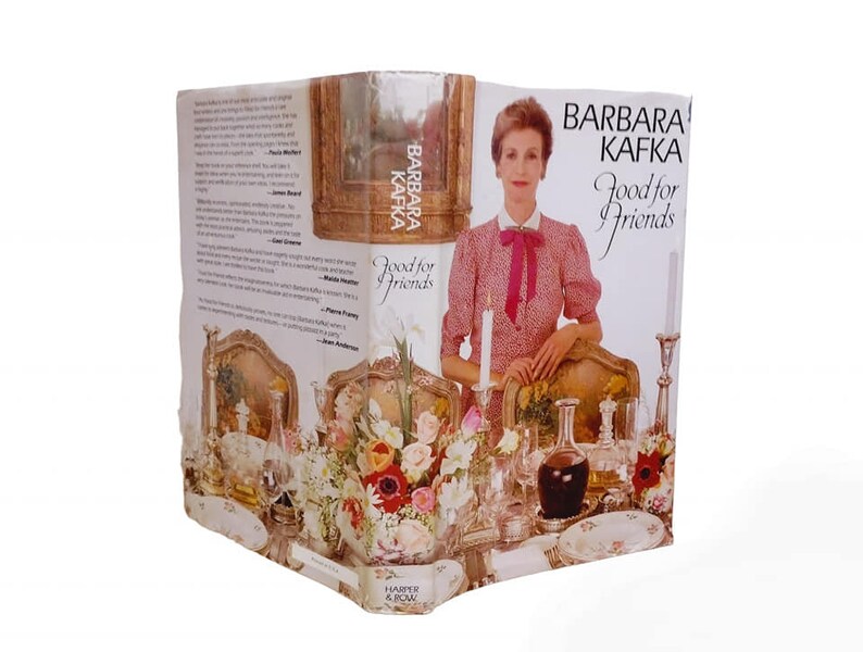 1984 Food for Friends by Barbara Kafka Cookbook Hardcover - Etsy