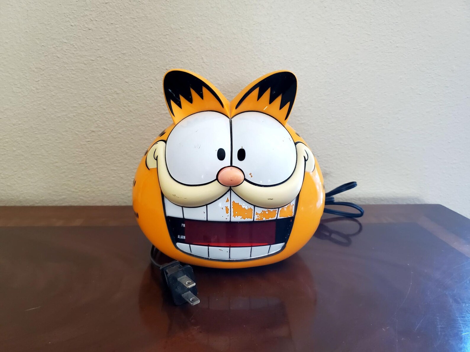 1991 Sunbeam Garfield Cat Cartoon Alarm Clock LED Model #887-99 - Etsy