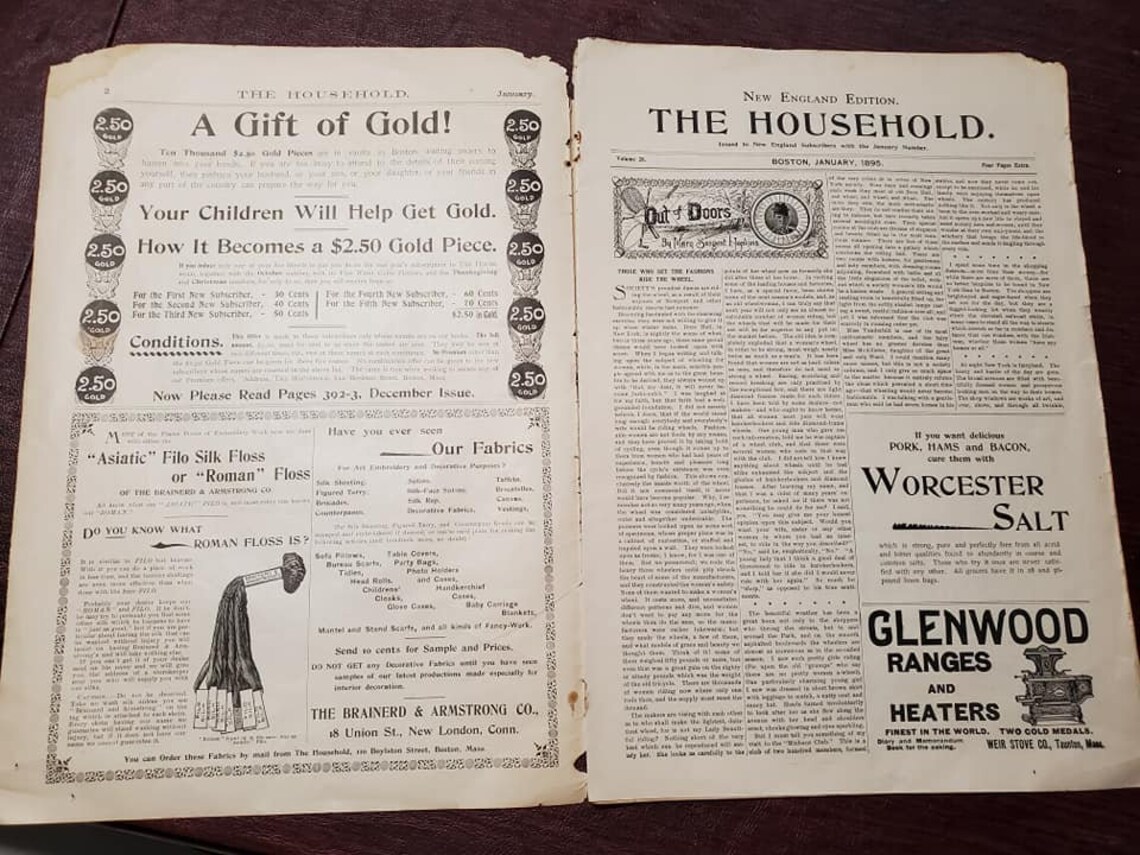 Antique Magazine Vintage Magazine the Household Magazine - Etsy