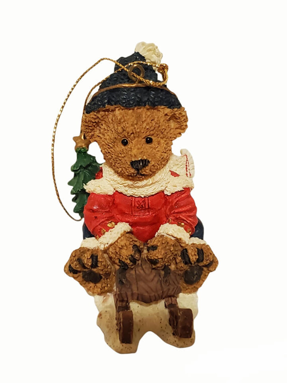 Vintage Traditions Poly Resin Bears Christmas Ornaments | Etsy