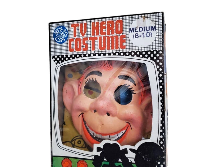 1971 TV Hero Costume Howdy Doody Ben Cooper Mask Halloween - Etsy