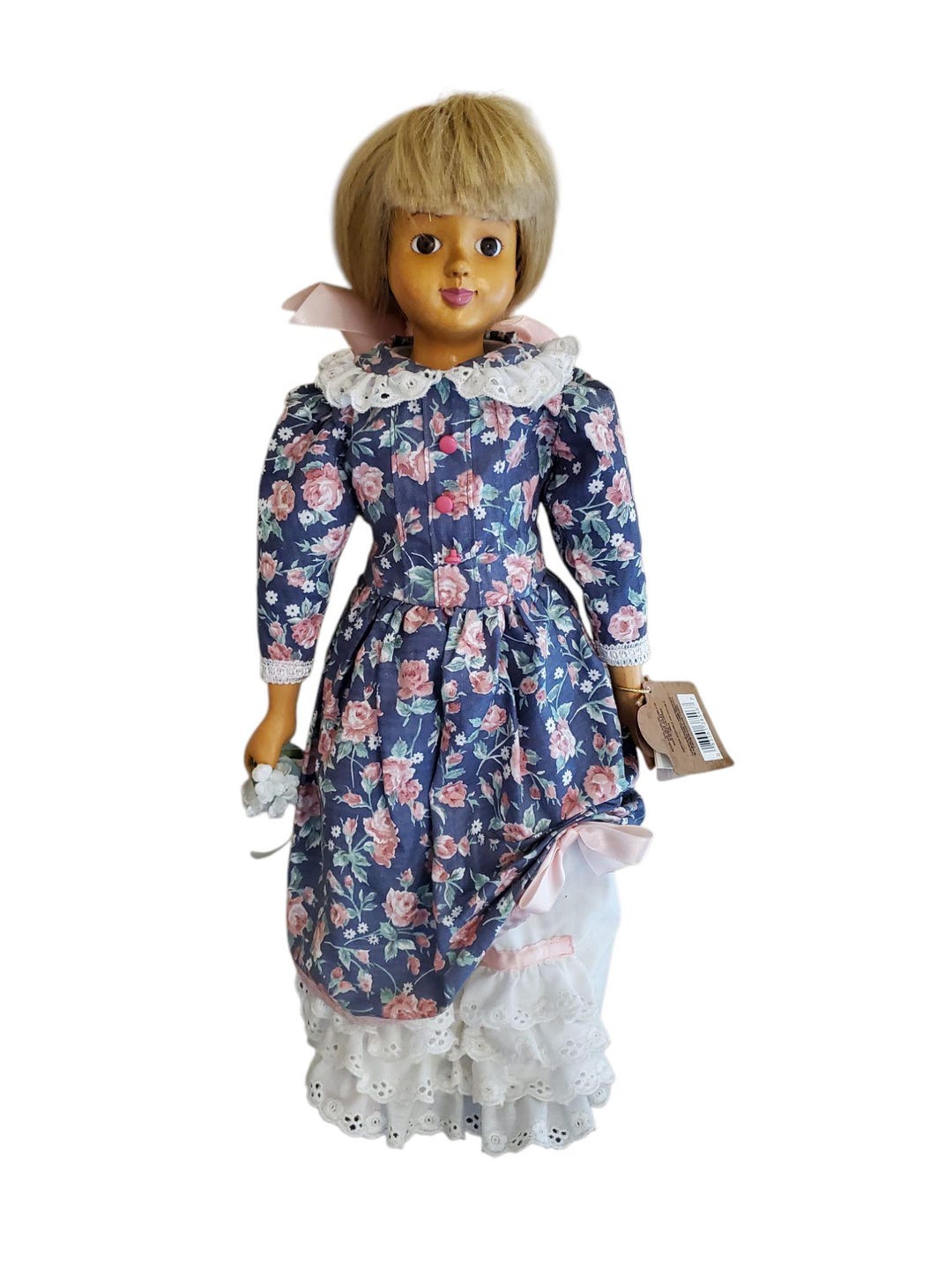 Vintage Robert Raikes Morning Meadow Claire Doll Wood and Cloth - Etsy