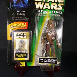 1998 Star Wars the Power of the Force Hoth Chewbacca Figurine - Etsy