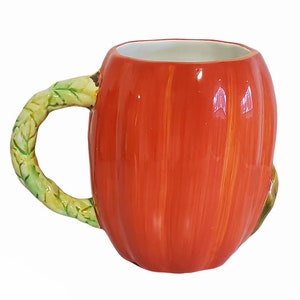 Certified International Susan Winget Halloween Pumpkin Ceramic Mug - Etsy