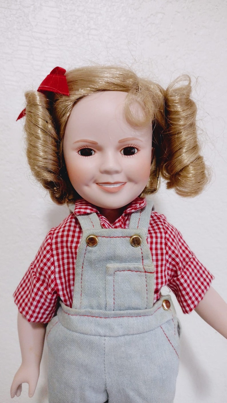 1987 Shirley Temple Danbury Mint Doll Rebecca of Sunny Brook - Etsy