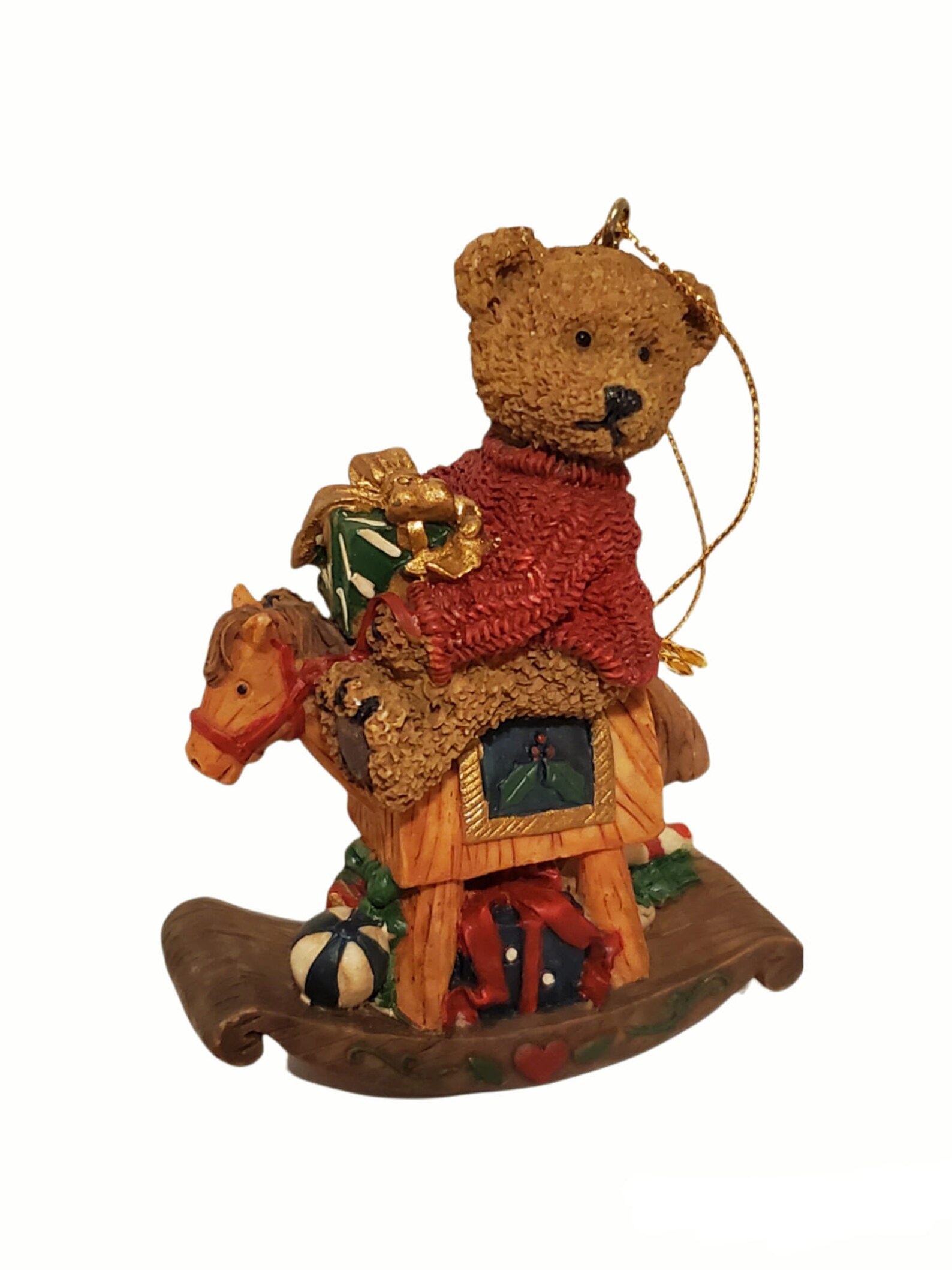 Vintage Traditions Poly Resin Bears Christmas Ornaments - Etsy