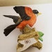 Vintage Lefton Robin Bird Porcelain Figurine - Etsy