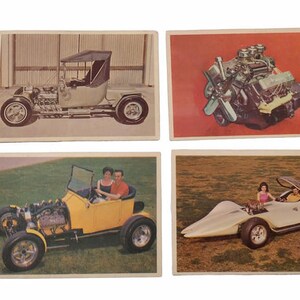 Vintage Hot Rod Magazine Collector's Trading Cards Set of 17 - Etsy