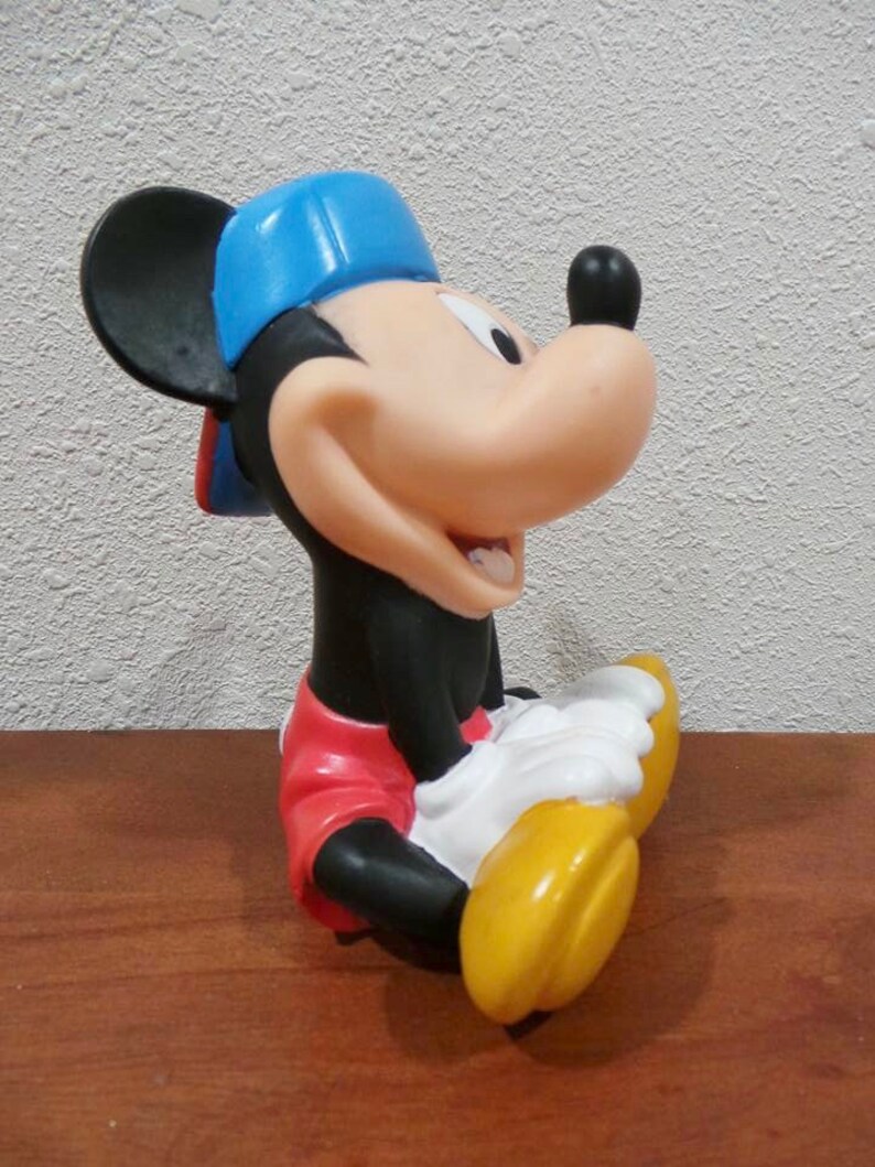 Vintage Disney Mickey Mouse Squeaky Rubber Toy - Etsy UK