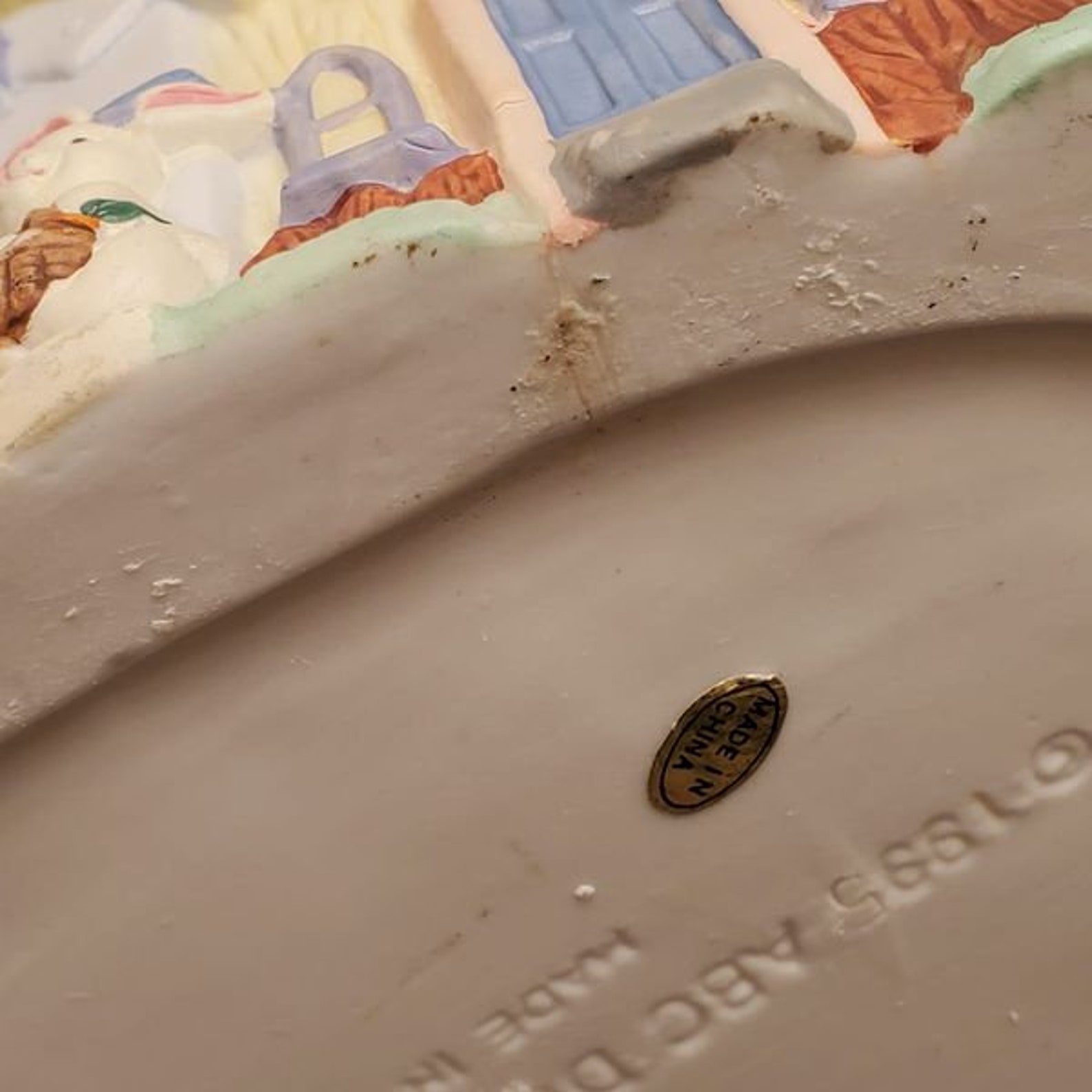 1995 ABC Distributing Ceramic Easter Basket - Etsy