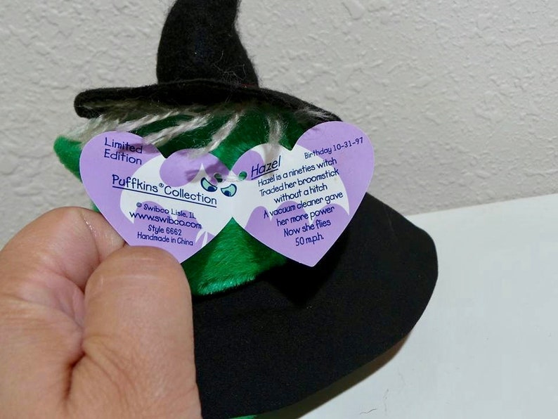 1997 Puffkins Limited Edition Hazel the Witch | Etsy