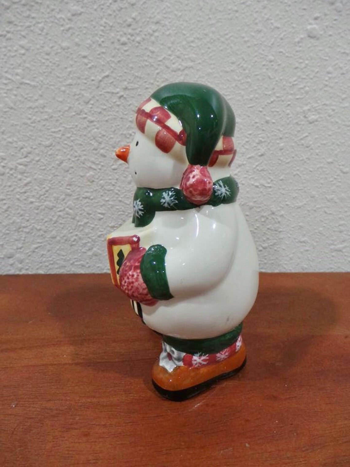 Vintage Sakura Debbie Mumm Caroling Snowmen Salt Pepper - Etsy