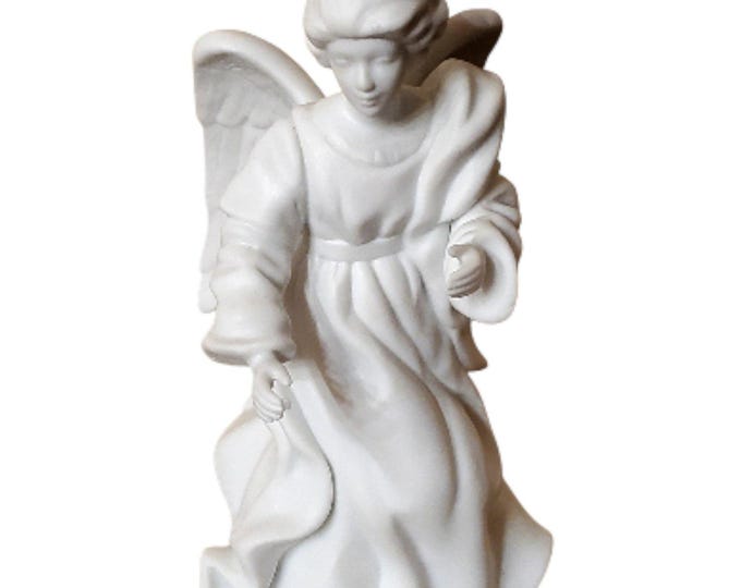 1987 Avon Nativity Collectibles the Standing Angel Porcelain Figurine ...
