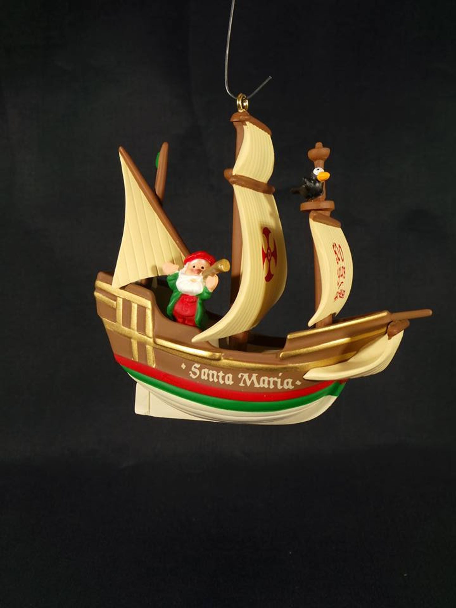 1992 Hallmark Keepsake Santa Maria Ship Ornament | Etsy