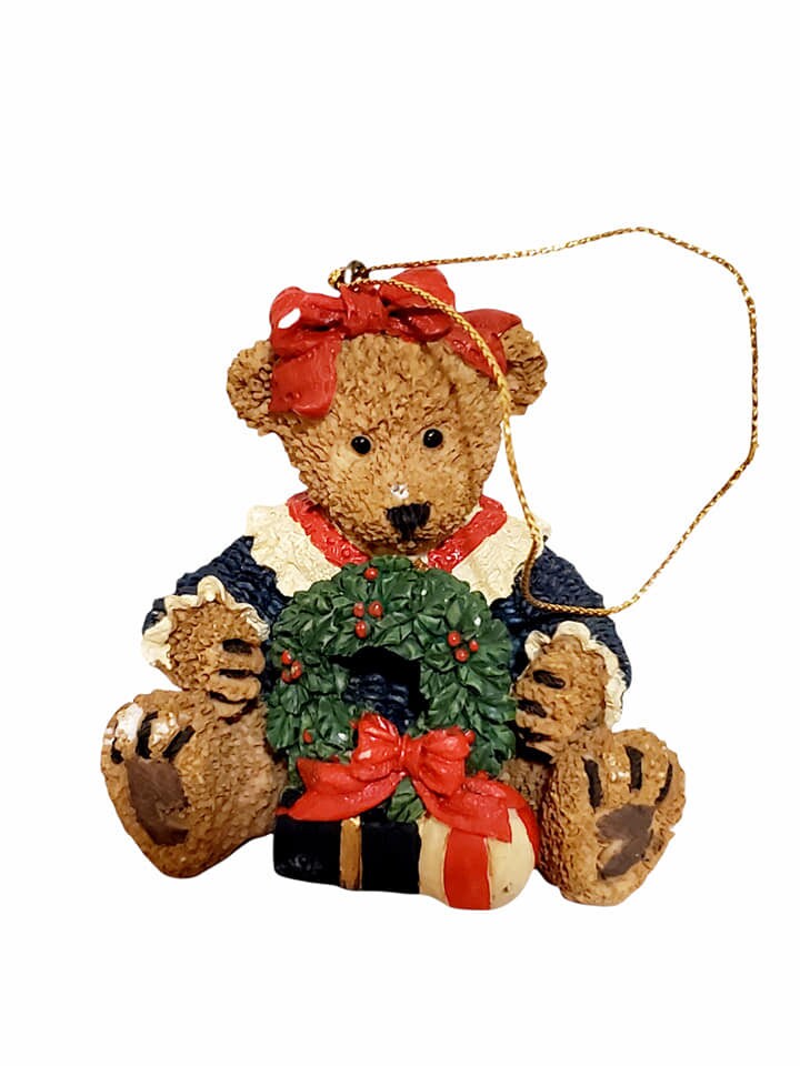 Vintage Traditions Poly Resin Bears Christmas Ornaments | Etsy