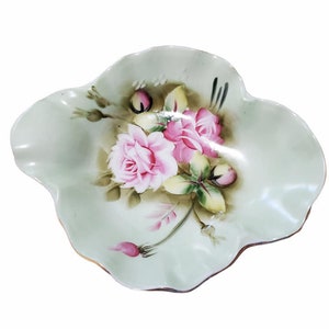 Lefton's Rose Hand Painted China #3708 and # 1860 Dishes - Etsy