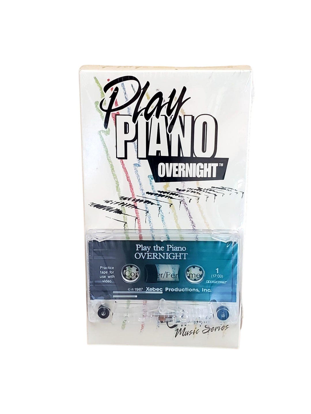1987 Play Piano Overnight VHS Patty Carlson the Overnight Music Series ...