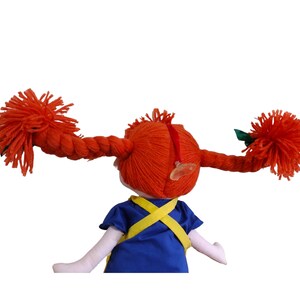 Vintage Pippi Longstocking Doll Soft Juans New York, Pippy Long ...