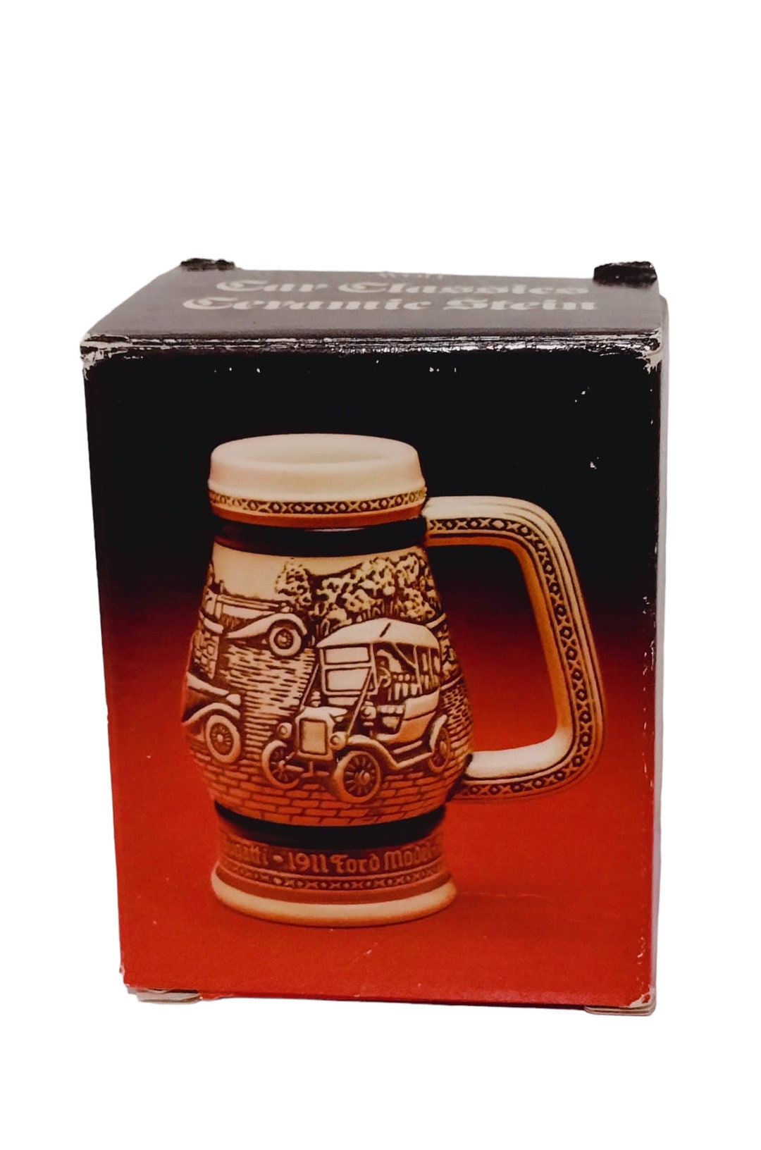 1982 Avon Ceramic Car Classics Stein - Etsy