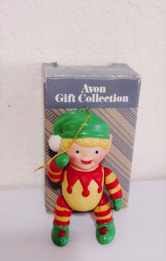 Vintage 1980's Avon Santa & Friends Porcelain Christmas - Etsy