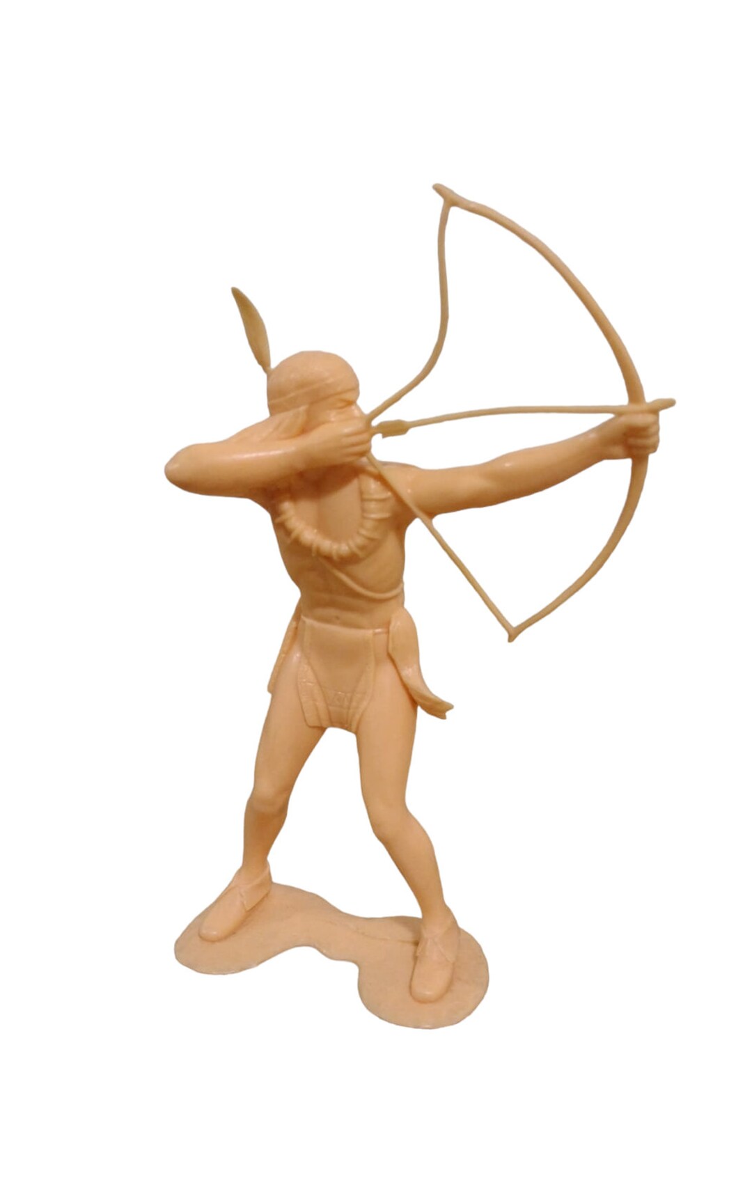 1964 Louis Marx & Co. Plastic Native American Indian Figure - Etsy