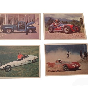 Vintage Hot Rod Magazine Collector's Trading Cards Set of 17 - Etsy