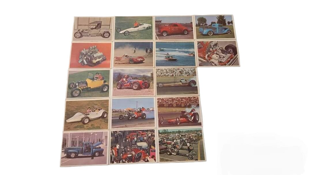 Vintage Hot Rod Magazine Collector's Trading Cards Set of 17 - Etsy