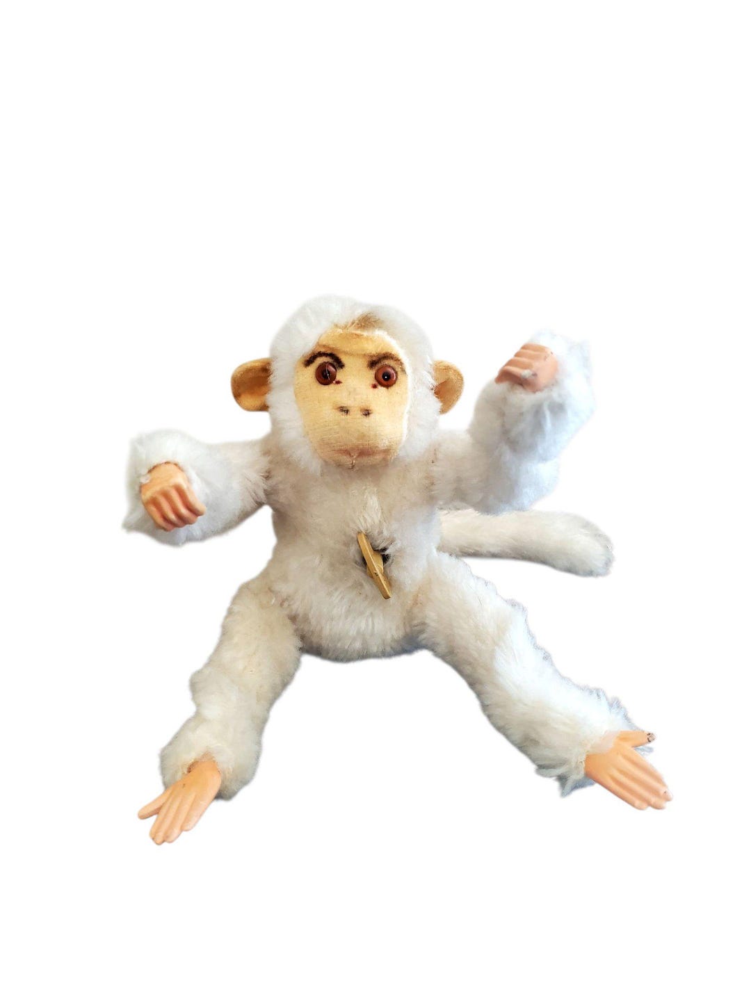 1976 Carl Max Original Monkey Wind-up Plush Toy - Etsy