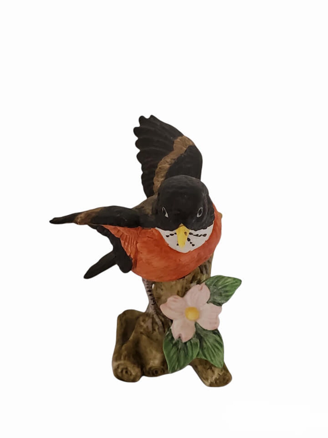 Vintage Lefton Robin Bird Porcelain Figurine - Etsy