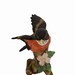 Vintage Lefton Robin Bird Porcelain Figurine - Etsy