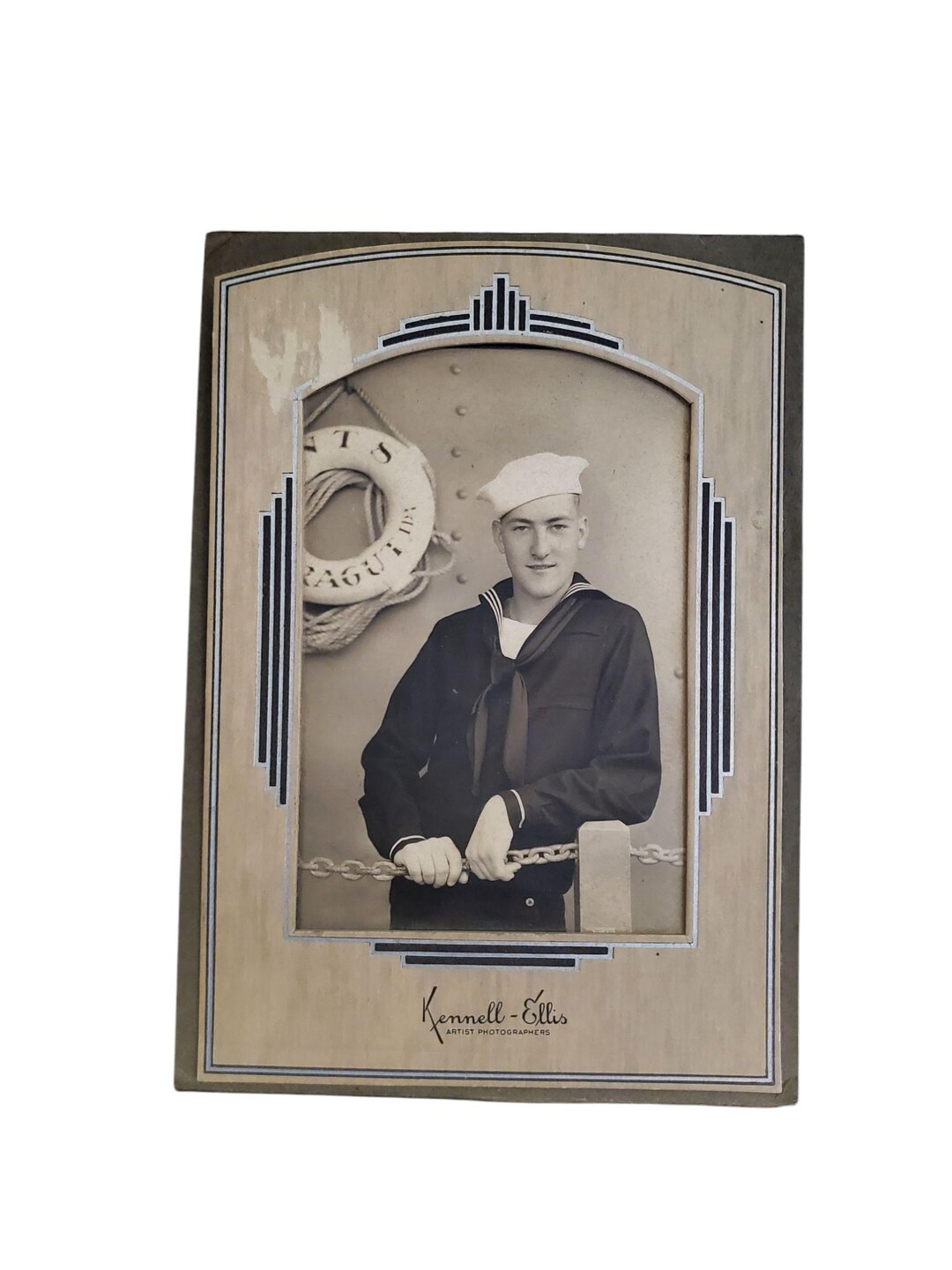 Vintage Black and White Sailor Photograph in Kennell-ellis Artist ...