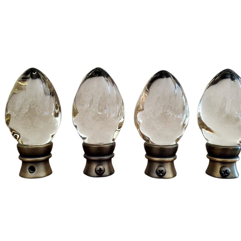 Crystal Finials - Etsy