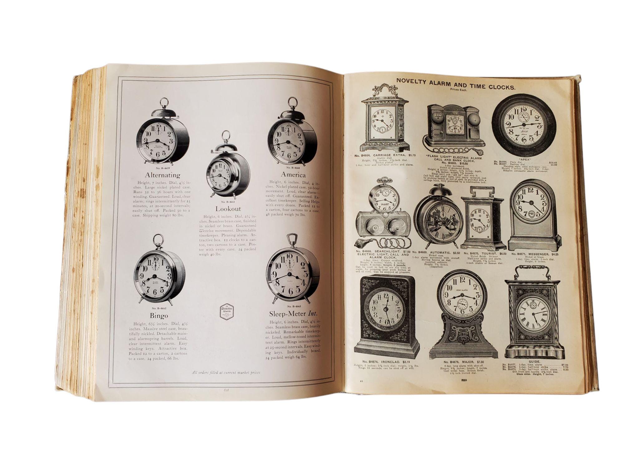 1919 Otto Young and Co Jewelers 48th Merchandise Catalog Huge and ...