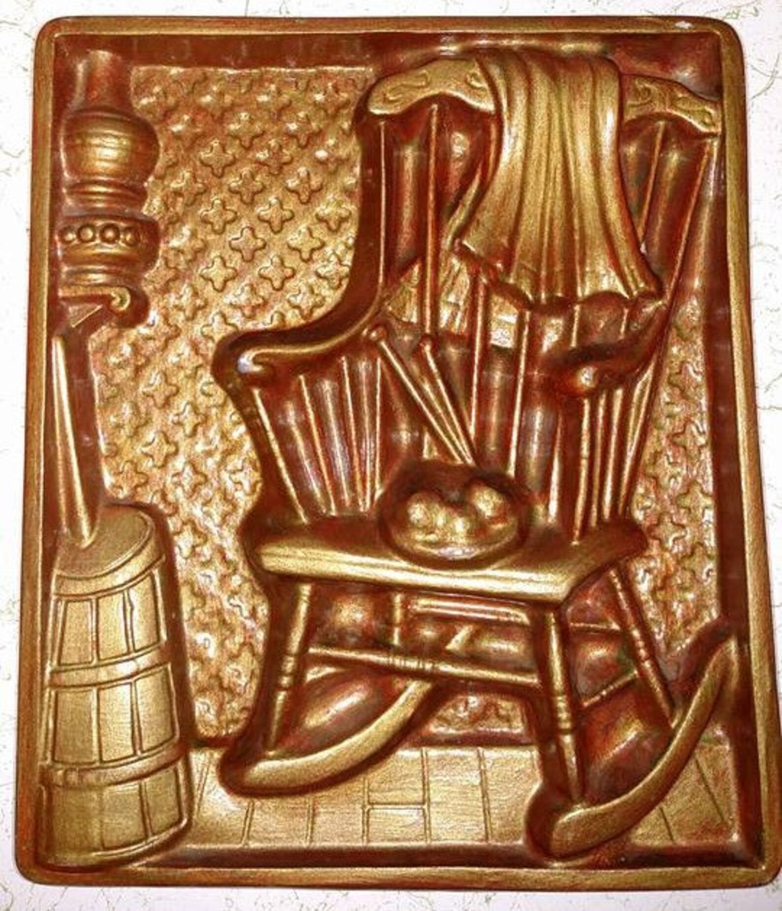 Vintage Wall Decor Yarn Spinning Wheel and Butter Churn - Etsy