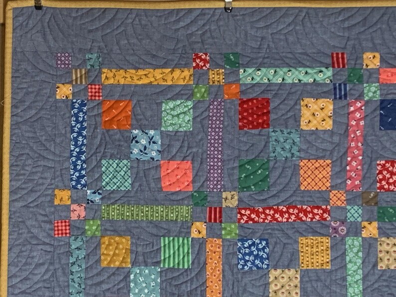 Checkerboard Country Quilt - Etsy