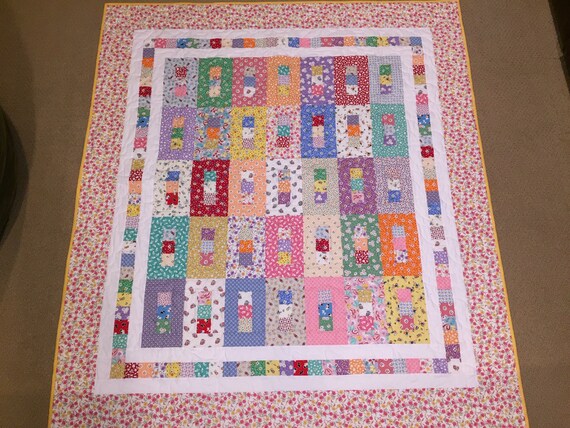 30's Keyhole Quilt quilts for sale patchwork quilt | Etsy