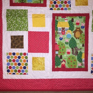 Fairytale Characters Quilt Quilts for Sale, Patchwork Quilt, Custom ...