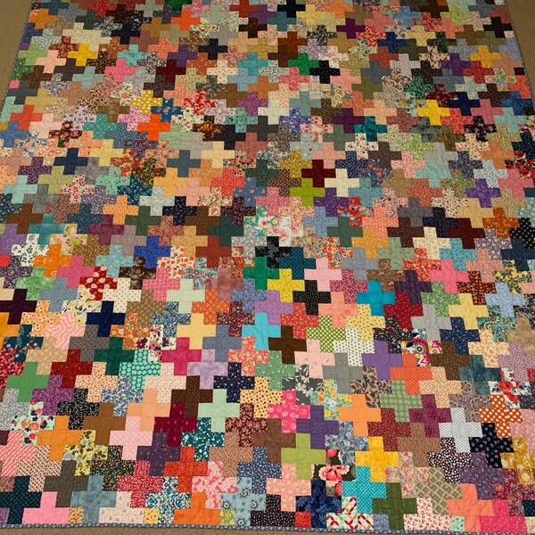 Plus Sign Quilt - Etsy