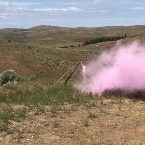 XL Hanging Target With Powder And/or Confetti Pink Blue Purple Green ...