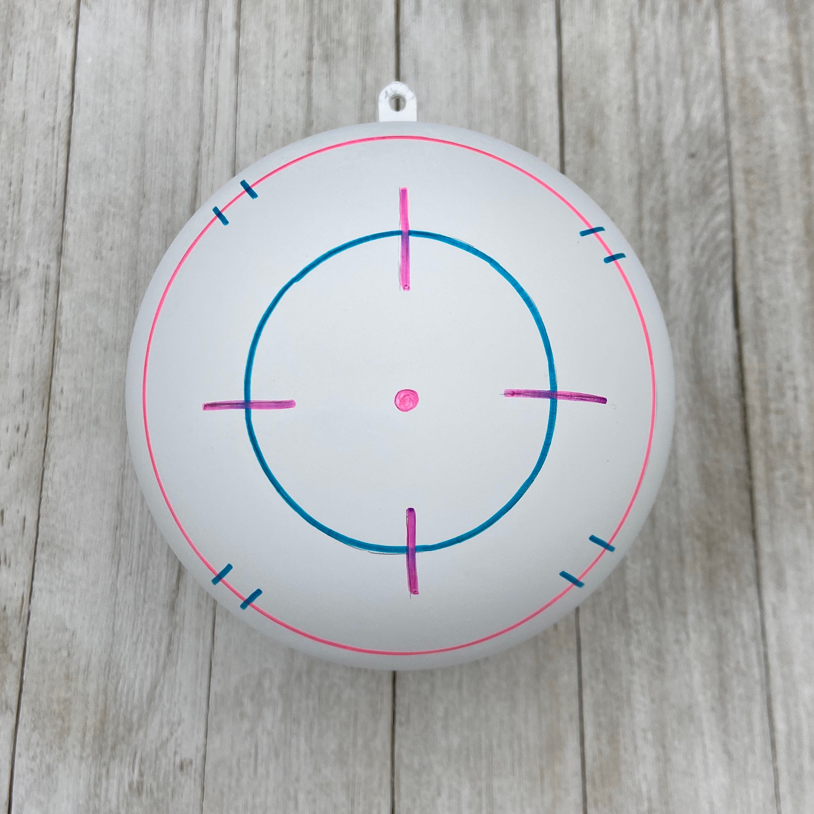 XL Hanging Target With Powder And/or Confetti Pink Blue Purple - Etsy