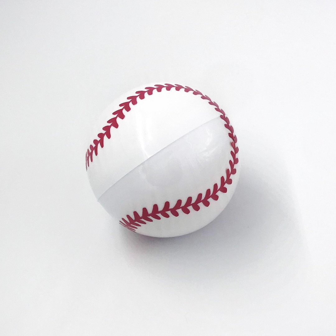 EMPTY BASEBALL - Gender Reveal Empty Baseball to Fill Yourself - Etsy