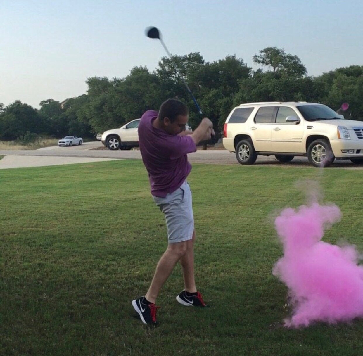 Golf Ball Powder And/or Confetti Gender Reveal Golf Ball | Etsy