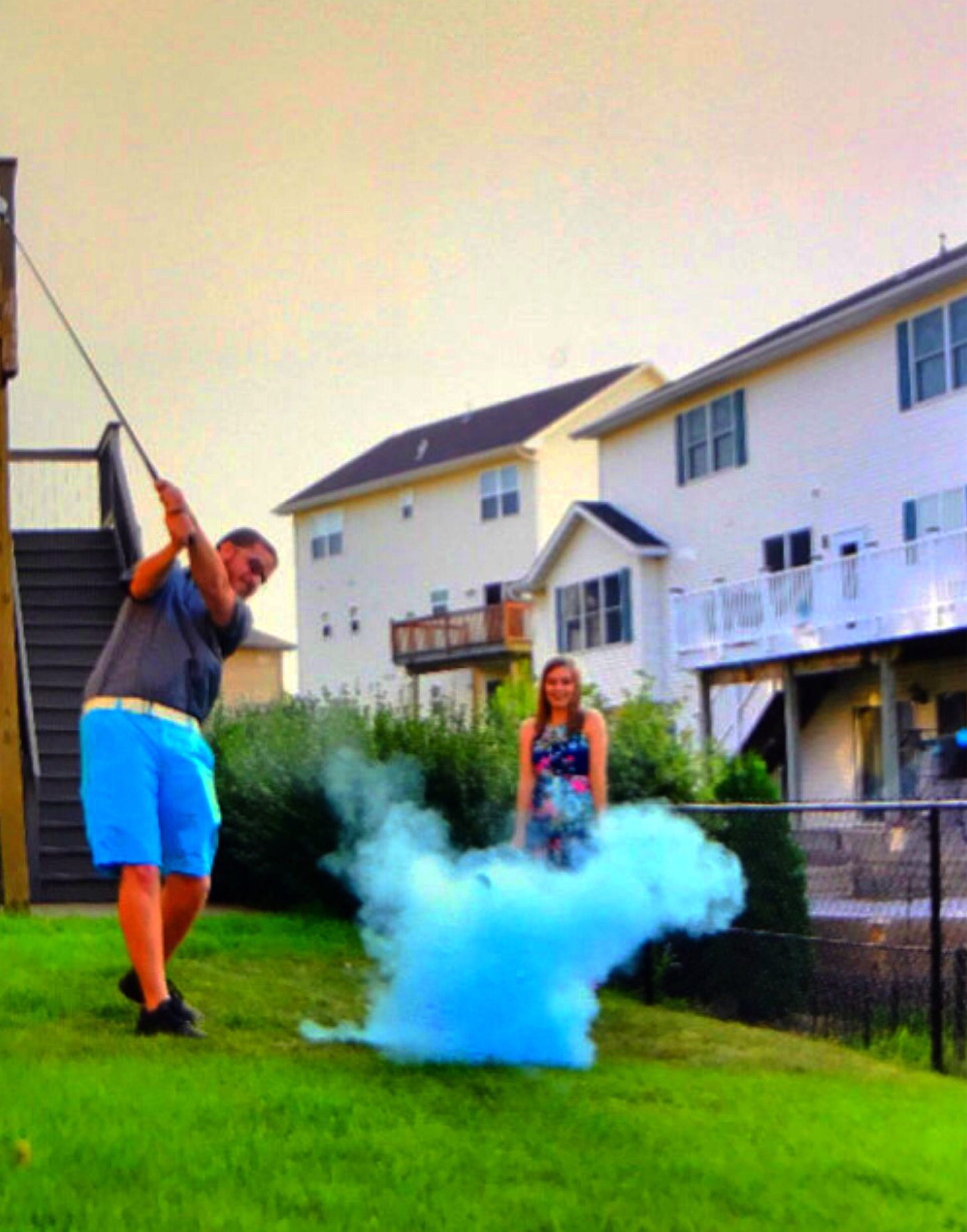 Golf Ball Powder And/or Confetti Gender Reveal Golf Ball | Etsy