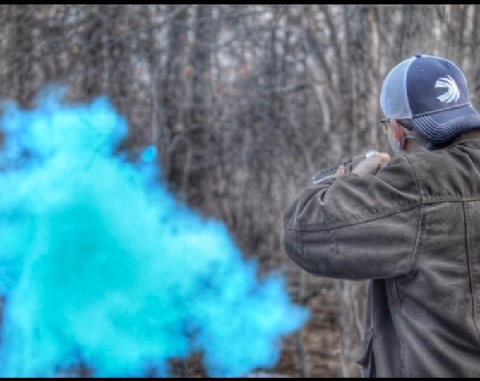Powder Confetti Shooting Target Gender Reveal, Skeet Shooting Targets ...