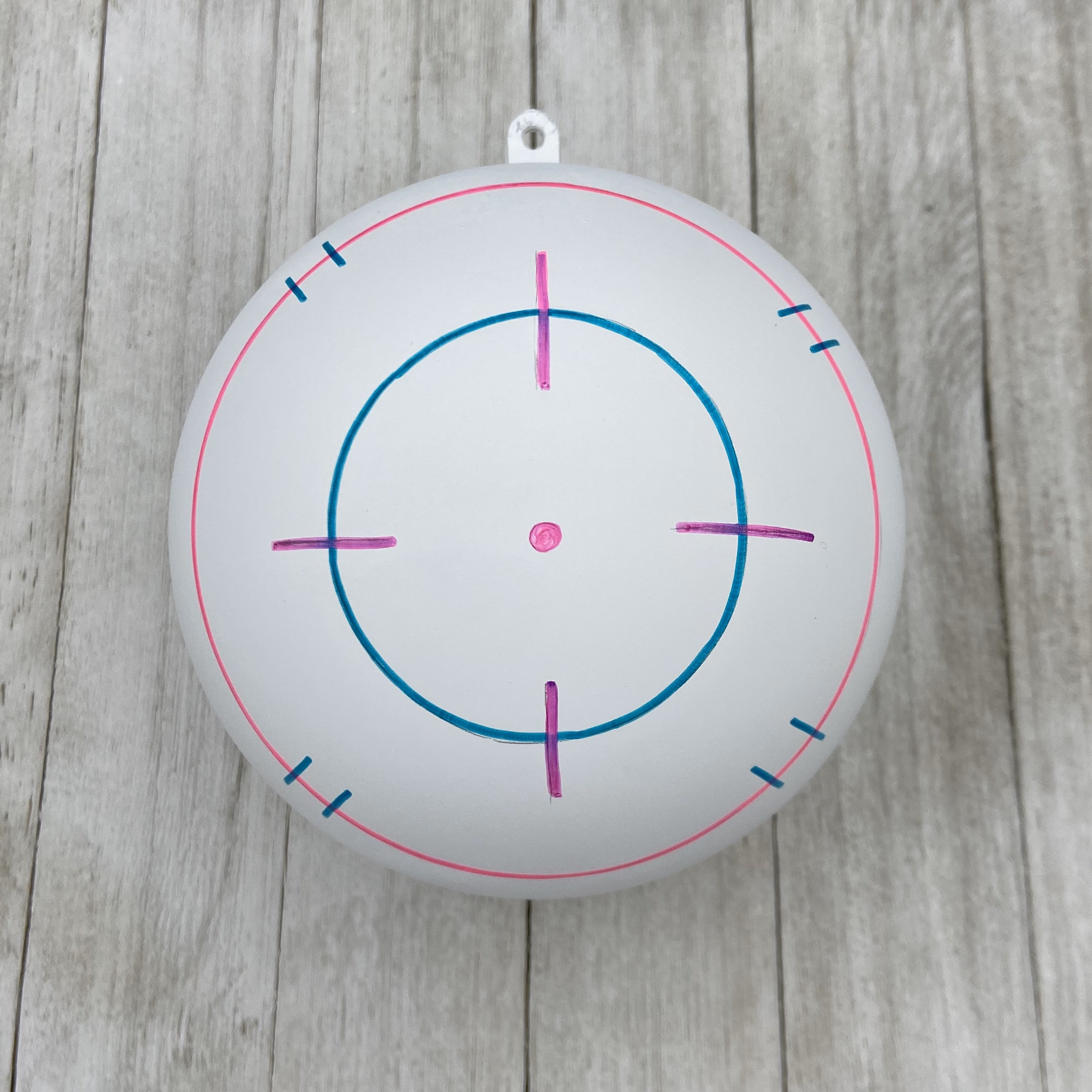 XL Hanging Target With Powder And/or Confetti Pink Blue Purple - Etsy